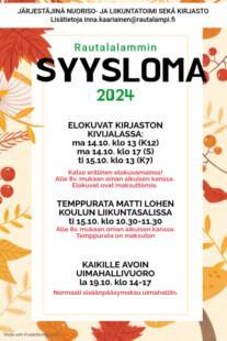 Syysloma 2024 - Rautalampi.fi